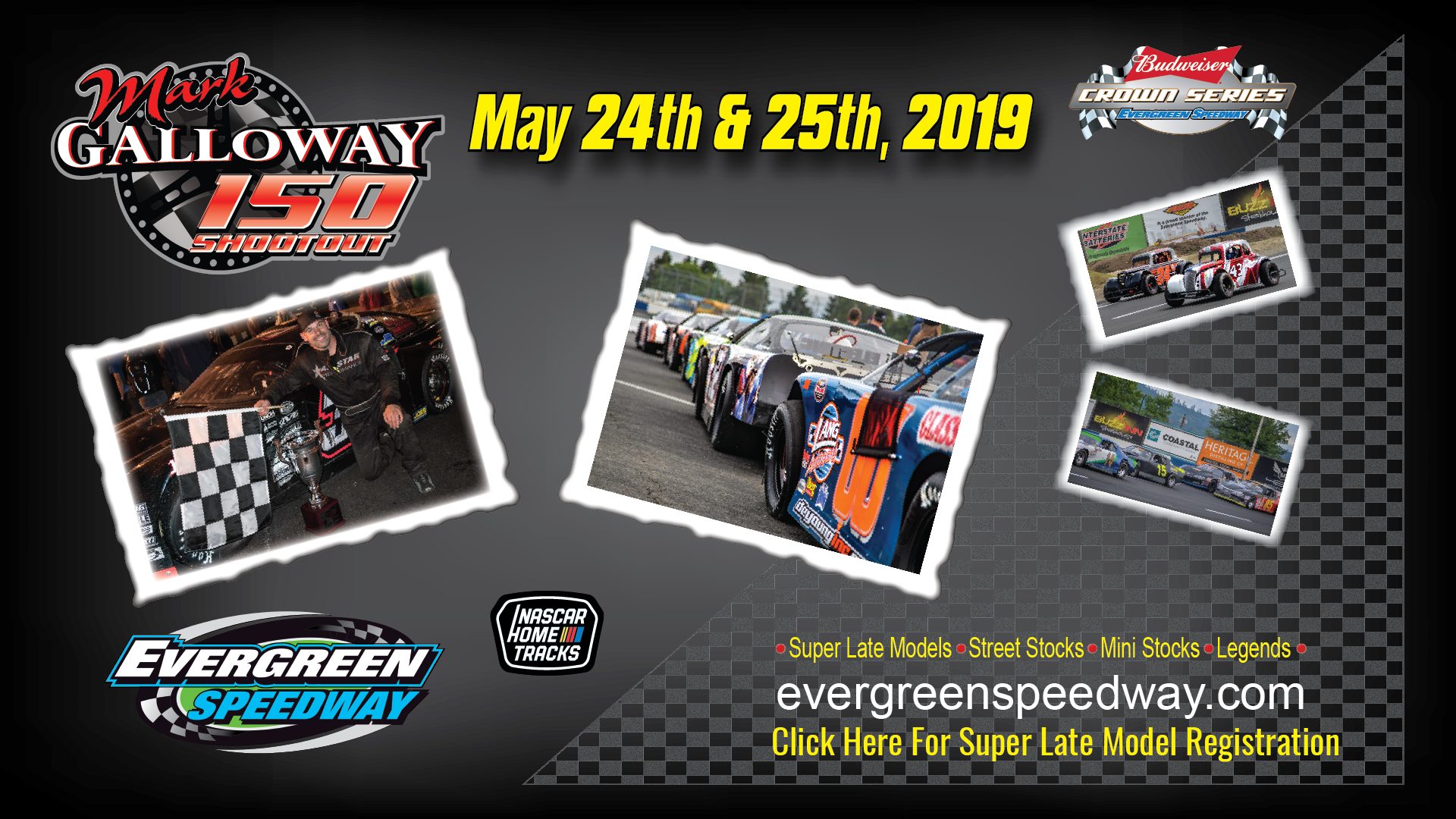 Mark Galloway 150 Registration Page – Evergreen Speedway
