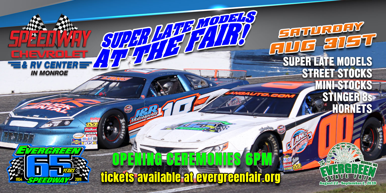 Speedway Chevrolet Night – NASCAR Night – Evergreen Speedway