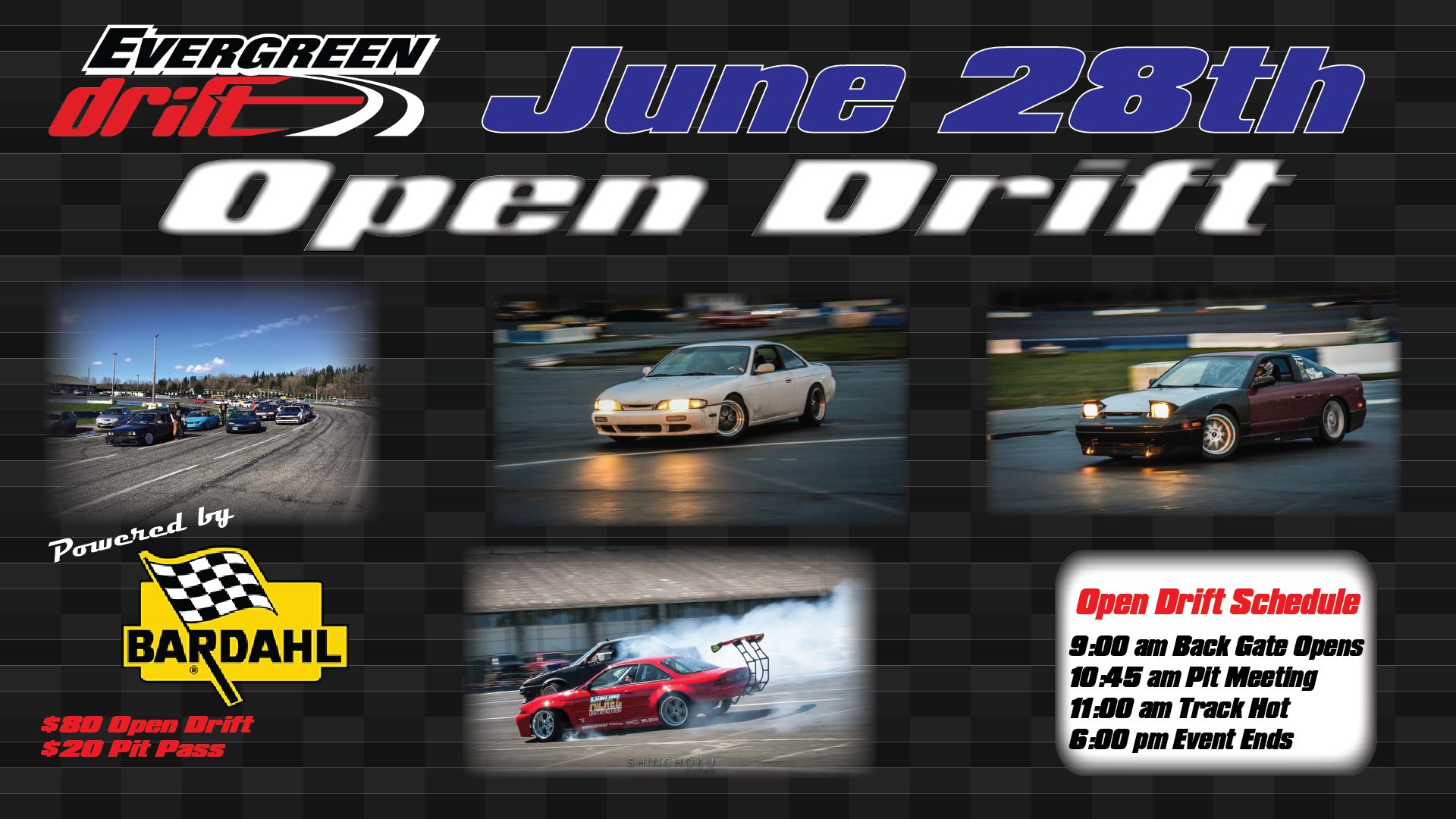 2020 June 28th Open Drift powered by Bardahl Manufacturing – Evergreen ...