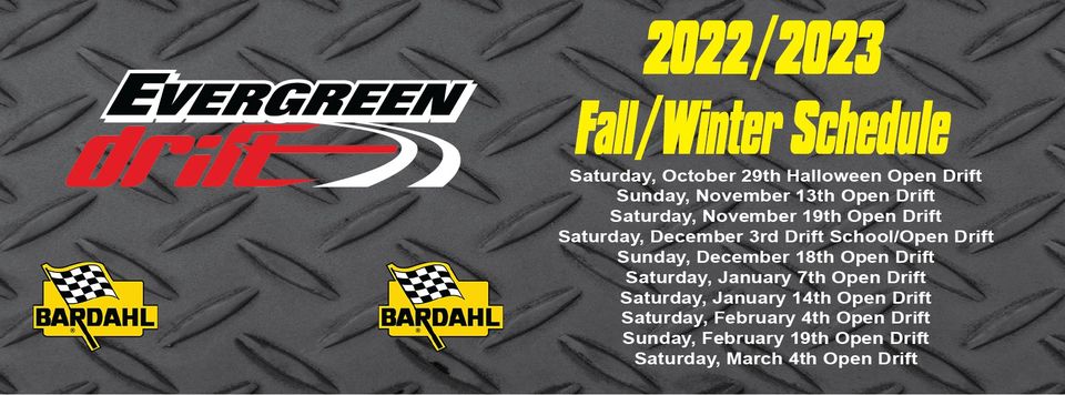 Drift Schedule – Evergreen Speedway