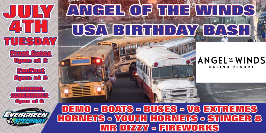 July 4th, 2023 Angel of the Winds USA Birthday Bash at Evergreen ...