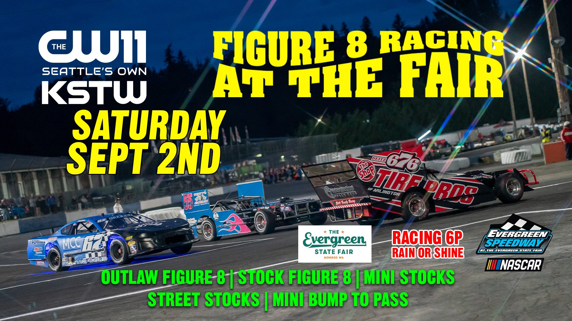 Saturday September 2nd, 2023 Figure 8 Mania at the Fair – Evergreen ...