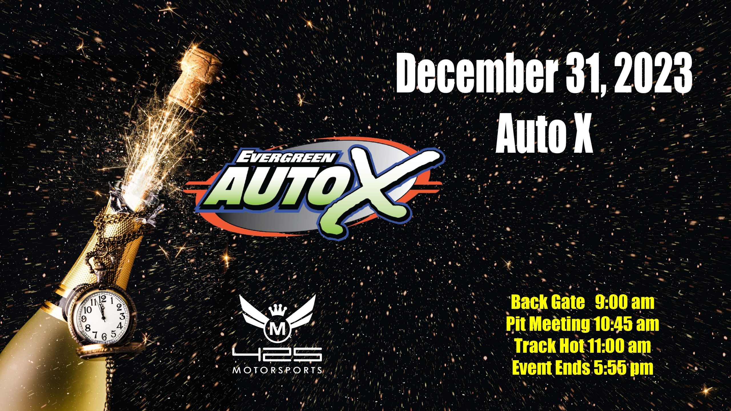 2023, December 31st Auto X Powered by 425 Motorsports – Evergreen Speedway