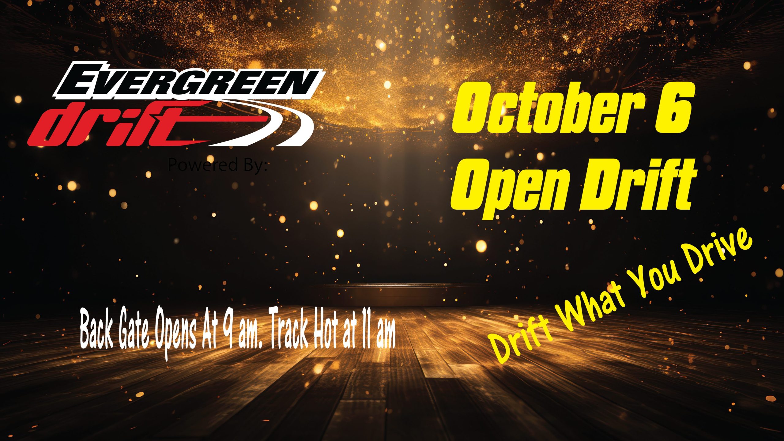 2024, October 6th Open Drift – Evergreen Speedway