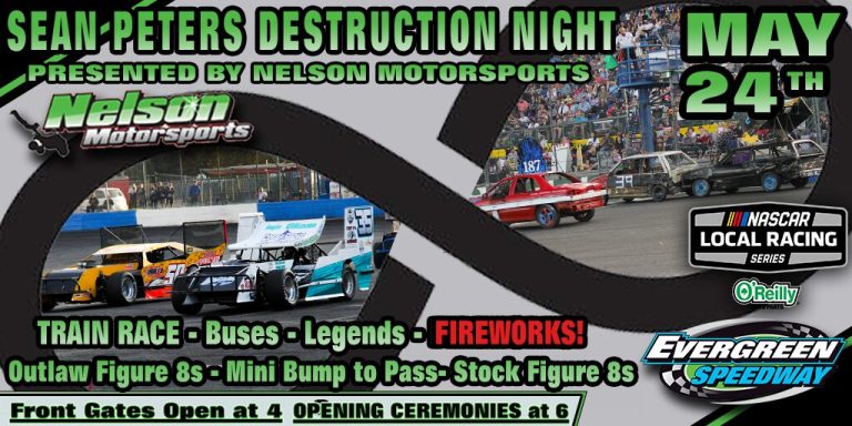 SUNDAY MAY 24TH, 2026 – SEAN PETERS DESTRUCTION NIGHT PRESENTED BY ...