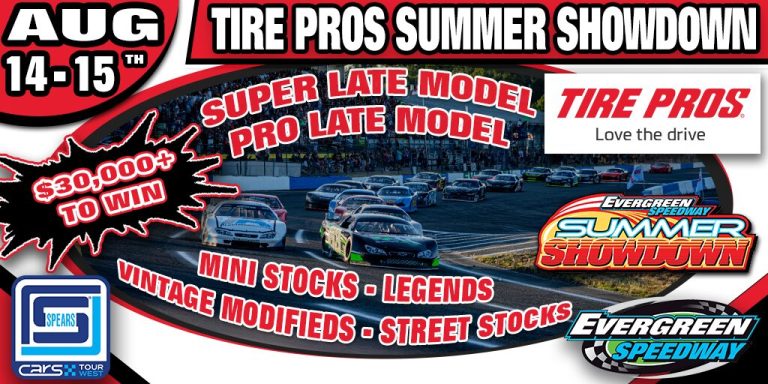 AUGUST 14TH-15TH, 2026 TIRE PROS SUMMER SHOWDOWN FEATURING THE CARS ...